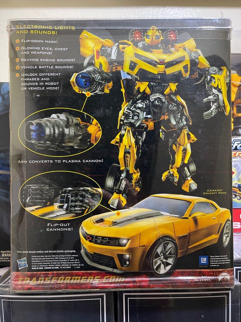 Transformers Battle Ops Bumblebee Metallic Version, Hobbies & Toys, Toys & Games on Carousell