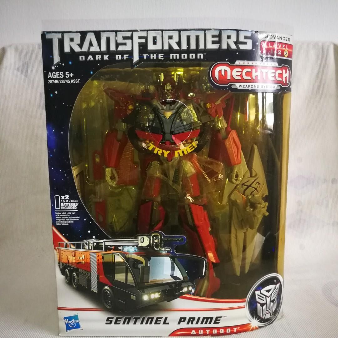 Transformers Leader Class Sentinel Prime Dark of the Moon Electronic ...