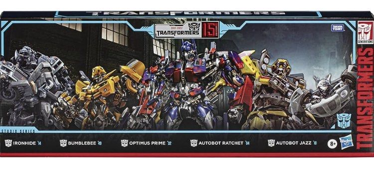 Transformers Studio Series 15th Anniversary Movie 1 Multipack with 5 ...