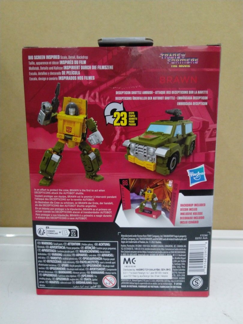 Transformers Studio Series SS-86 Brawn, Hobbies & Toys, Toys & Games on ...