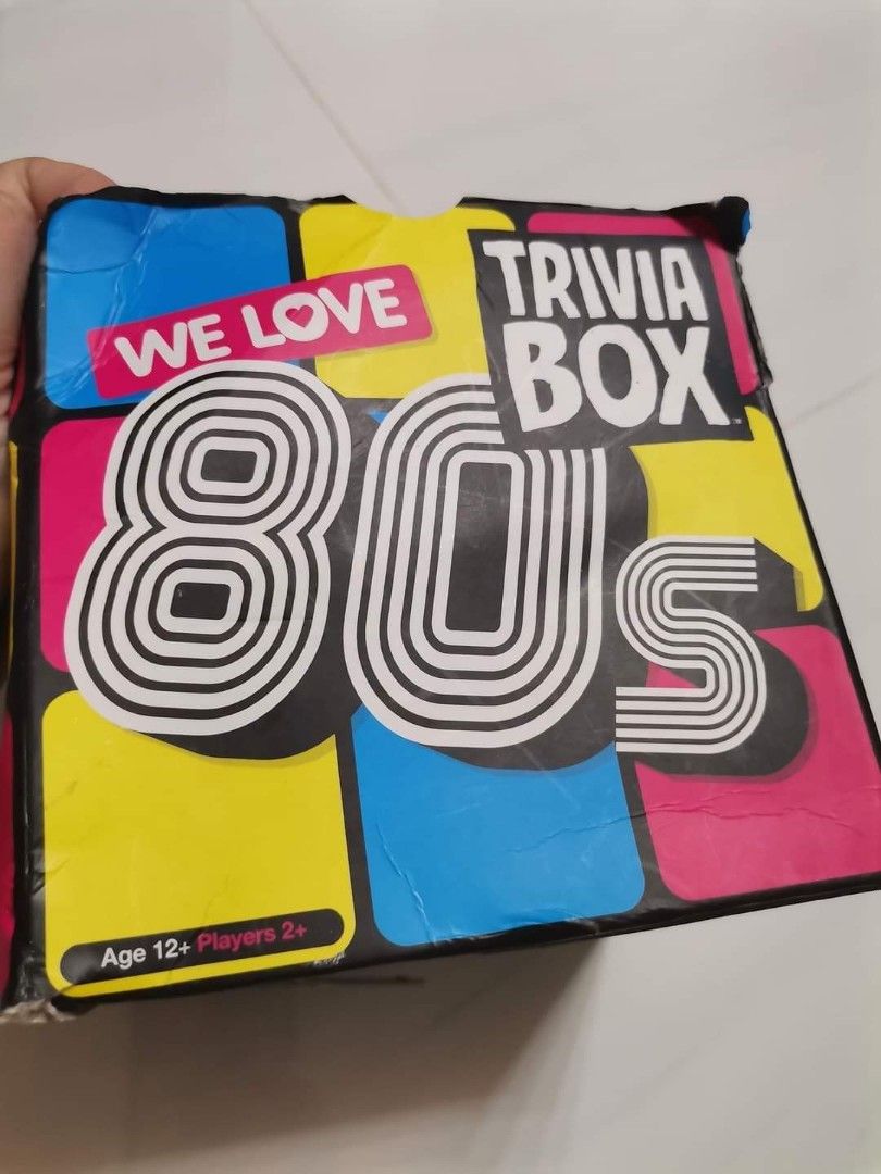 TRIVIA BOX We love 80s on Carousell