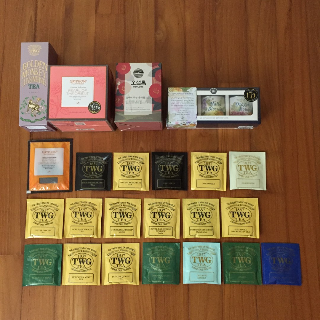 TWG Tea Gryphon Tea Company Osulloc The 1872 Clipper Tea Co., Food ...