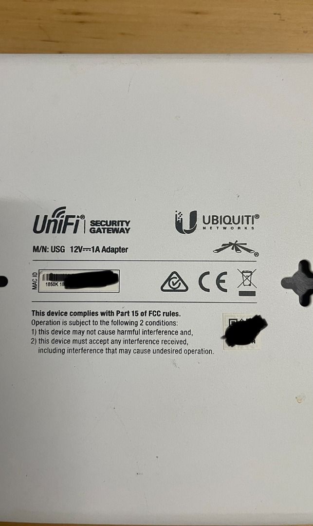 Ubiquiti UniFi Security Gateway (USG-U/USG 3P), 電腦＆科技, 電腦周邊及配件, Wifi及上網 ...