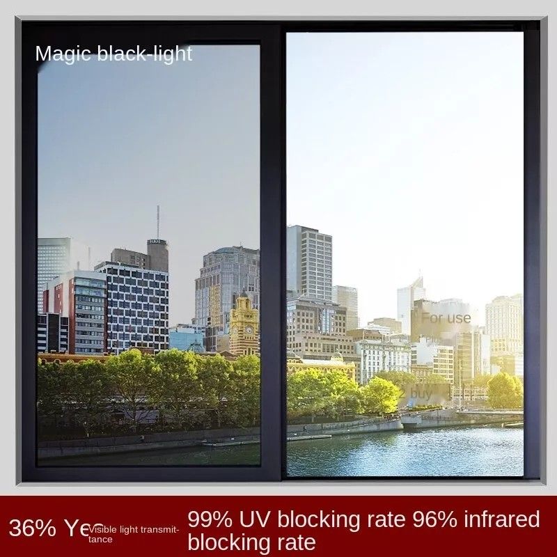UV/Infrared Block Adhesive Window Film, Furniture & Home Living, Home ...