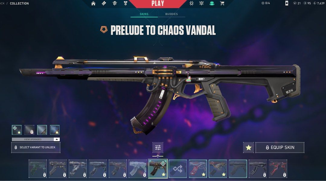 Valorant Diamond 1 Account 10 Premium Skin Champions 2022 Phantom ...