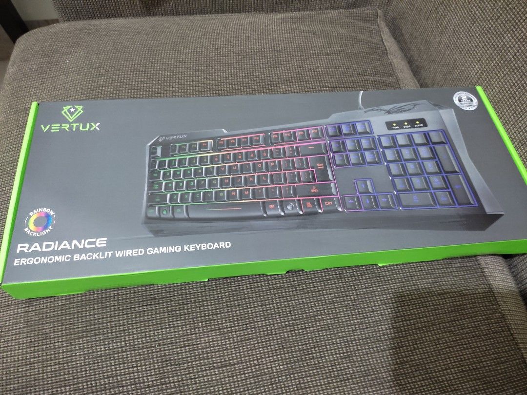 Vertux Gaming Keyboard on Carousell