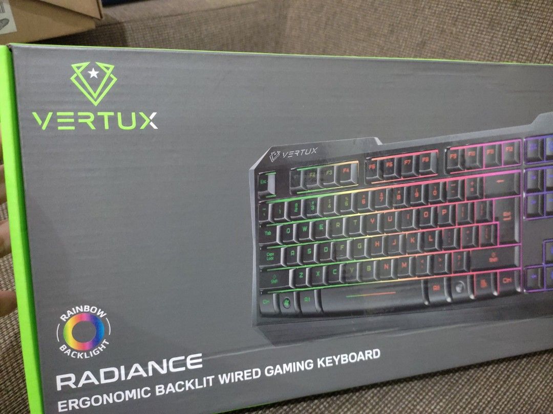 Vertux Gaming Keyboard on Carousell