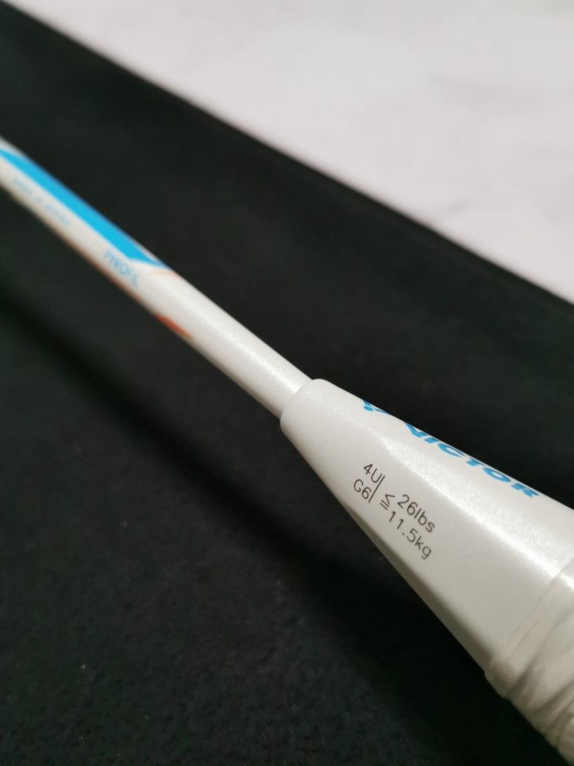 Victor Jetspeed S 12 TD Badminton Racket, Sports Equipment, Sports ...