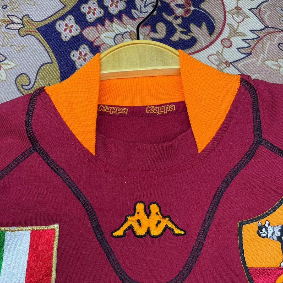 Vintage AS Roma 2000 Totti 10 jersey , Men's Fashion, Tops & Sets ...