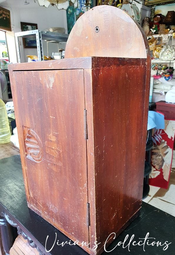 Vintage Mini Wooden Hanging Cabinet (SUPER SALE!) on Carousell