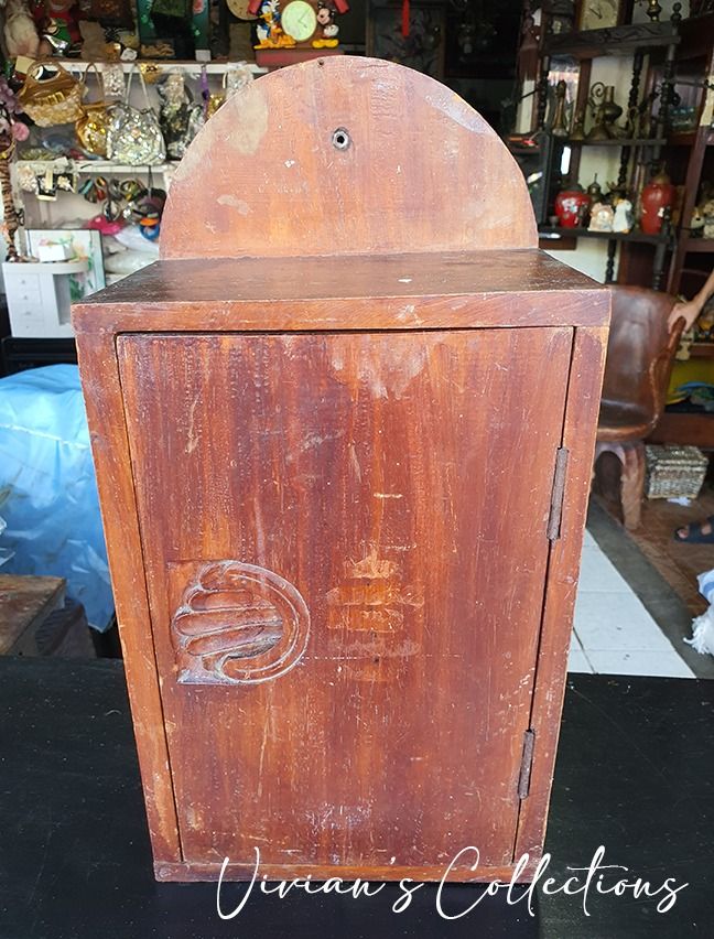 Vintage Mini Wooden Hanging Cabinet (SUPER SALE!) on Carousell