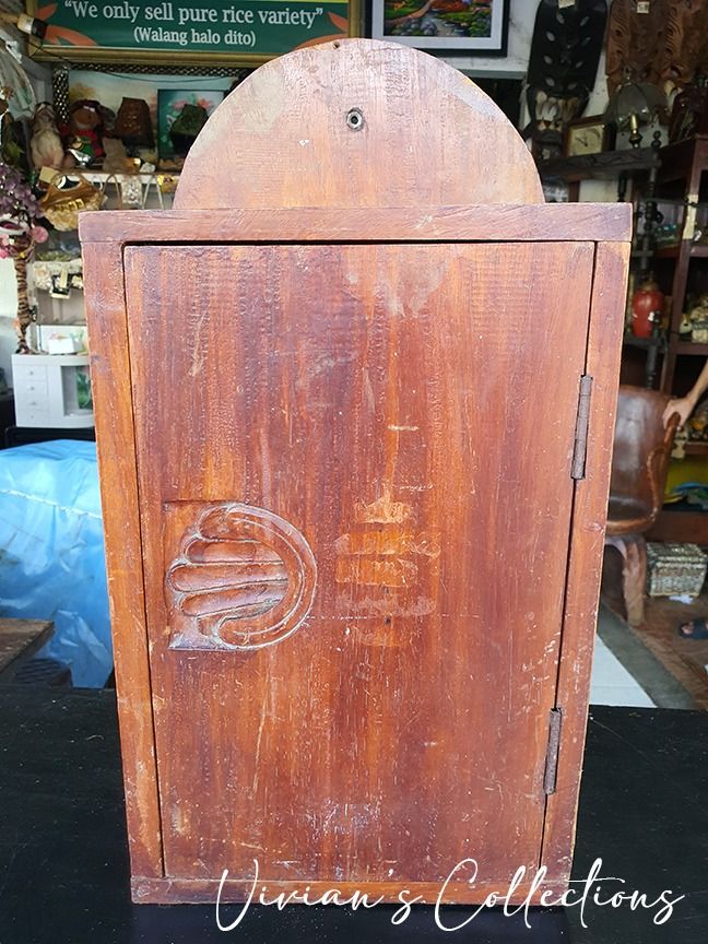 Vintage Mini Wooden Hanging Cabinet (SUPER SALE!) on Carousell