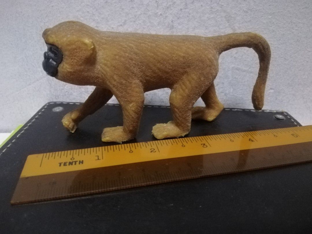 Vintage Plastic Monkey, Hobbies & Toys, Toys & Games on Carousell