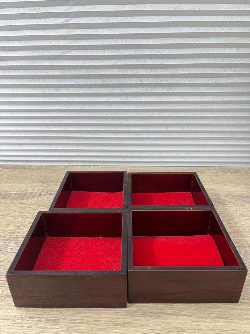 VINTAGE WOODEN ACCESSORY BOX, Perabotan Rumah di Carousell