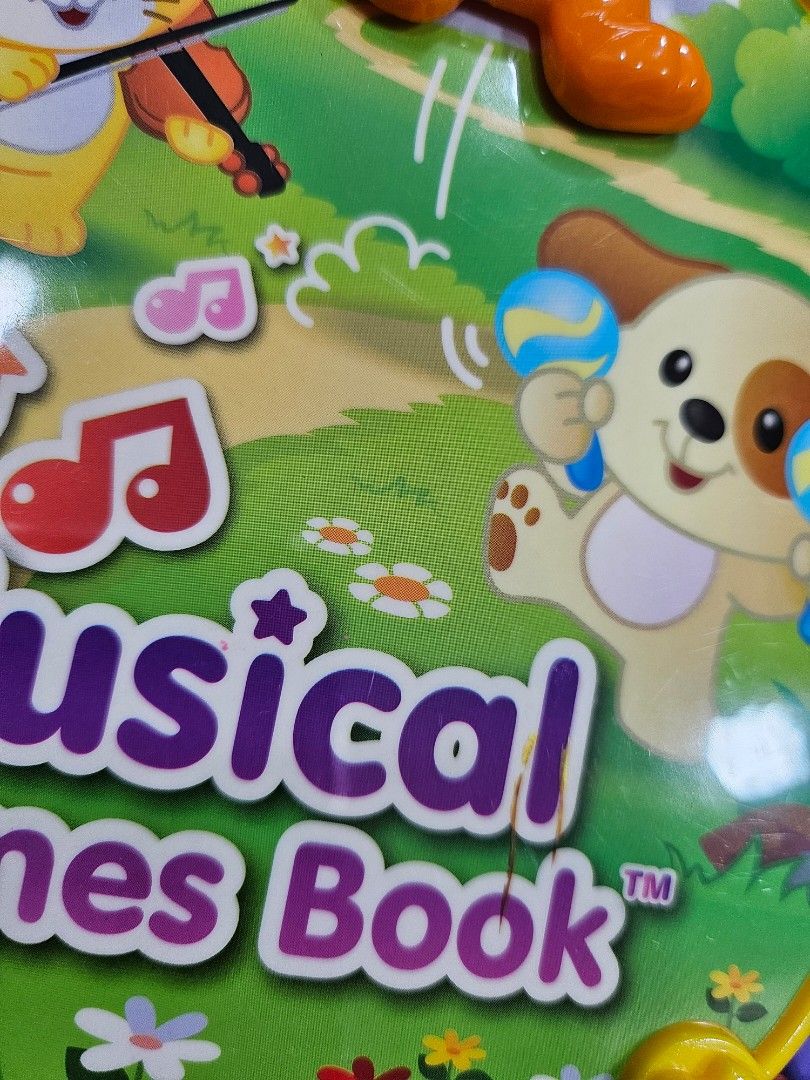 VTech Musical Rhymes Book, Babies & Kids, Infant Playtime on Carousell