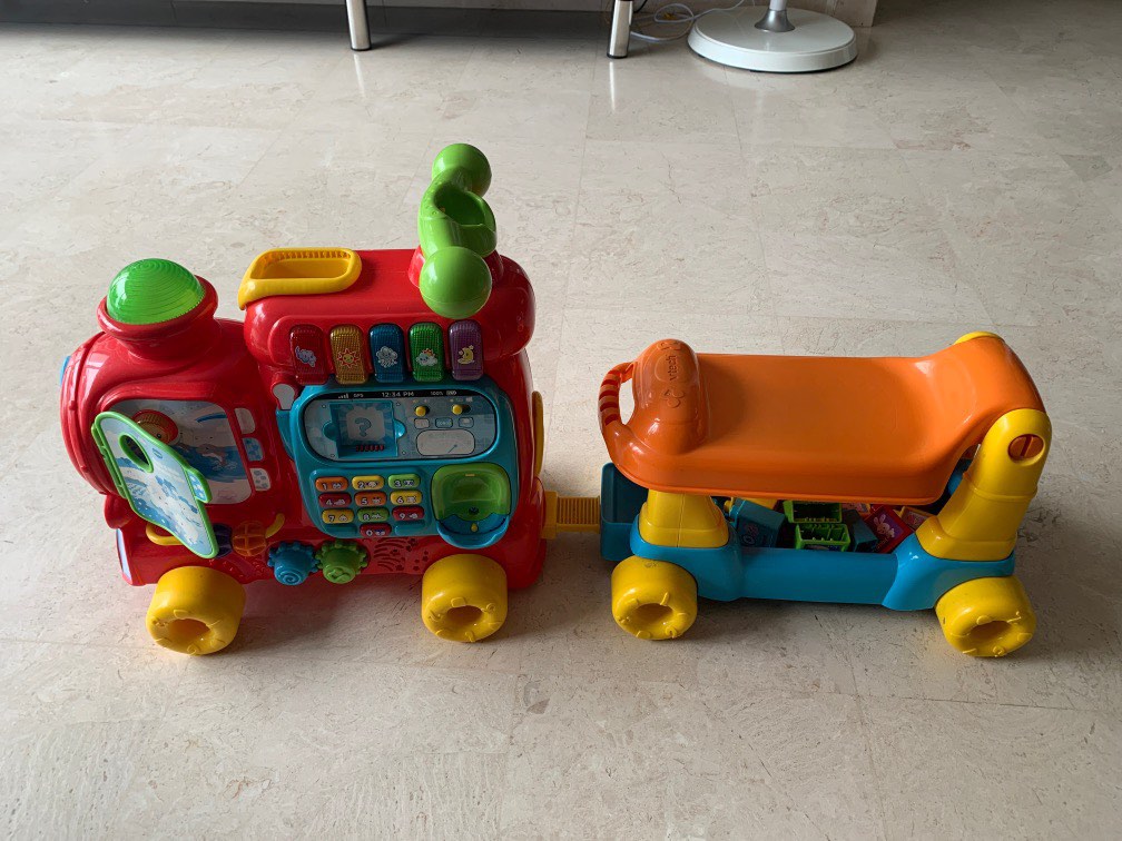 Vtech train, Babies & Kids, Infant Playtime on Carousell