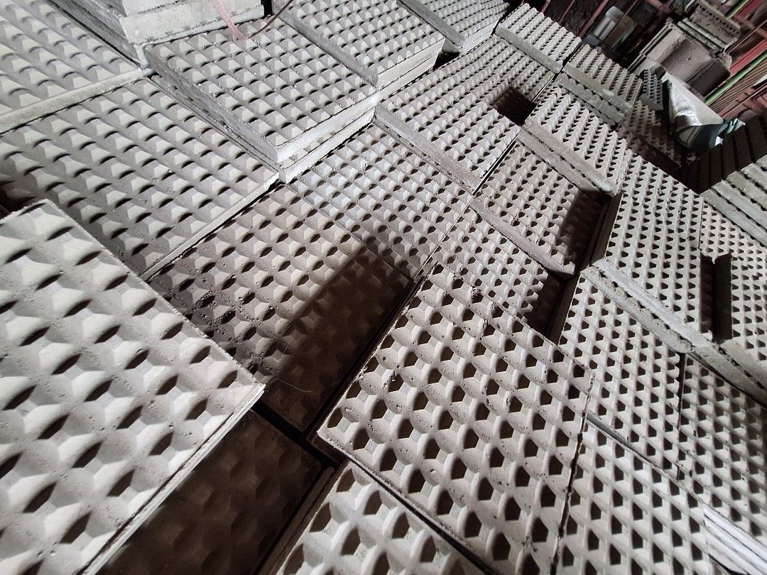 WAFFLE TILES GRAY, Commercial & Industrial, Construction & Building ...