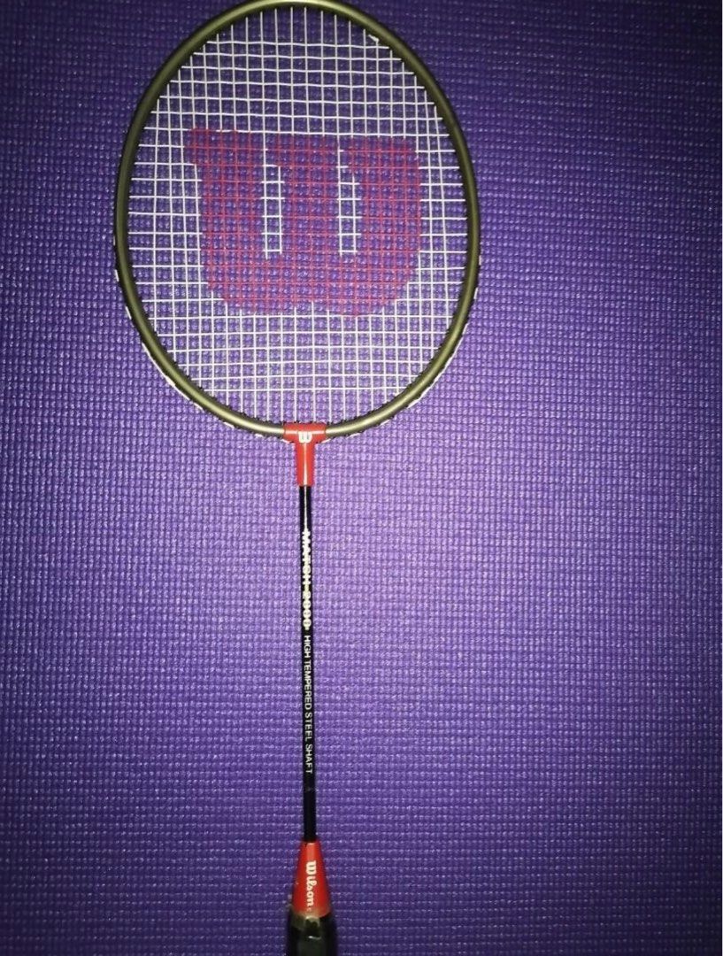WILSON badminton racket, Sports Equipment, Sports & Games, Racket and ...