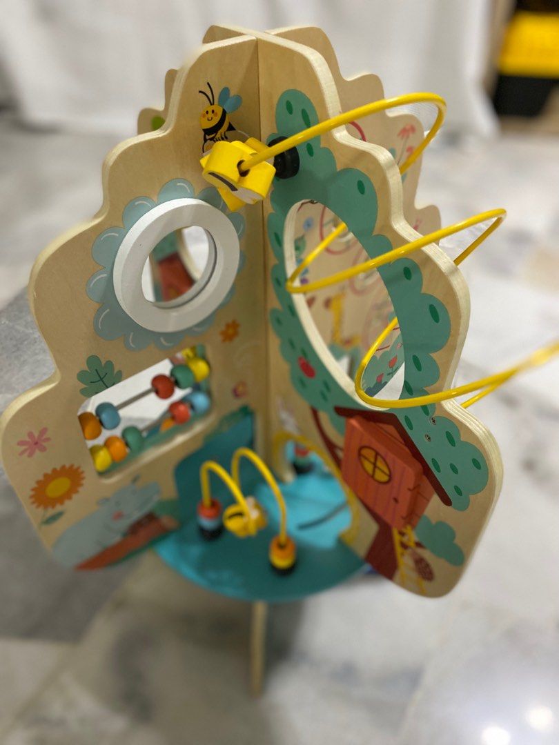 Wooden Activity Tree, Babies & Kids, Infant Playtime on Carousell