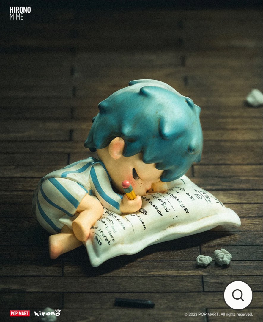 {WTS} Hirono Mime Series - Poem {opened}, Hobbies & Toys, Toys & Games ...