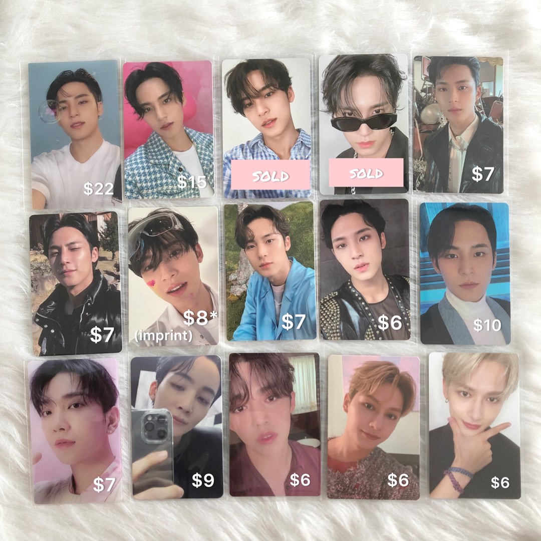 WTS Seventeen Svt Mingyu Scoups Joshua Jun Jeonghan Photocards PC | Japan Dream POB UMS ...