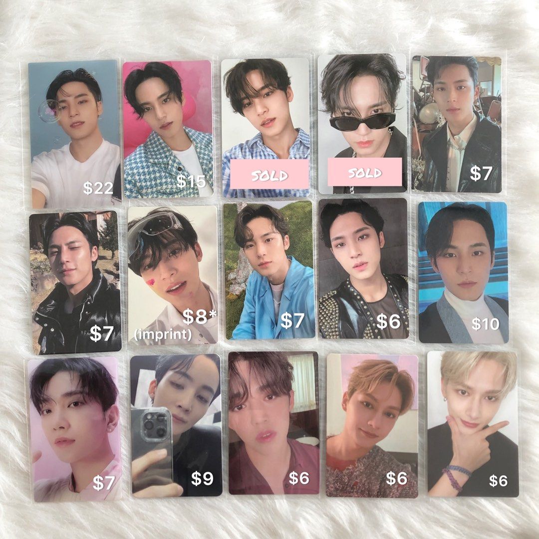 WTS Seventeen Svt Mingyu Scoups Joshua Jun Jeonghan Photocards PC | Japan Dream POB UMS ...