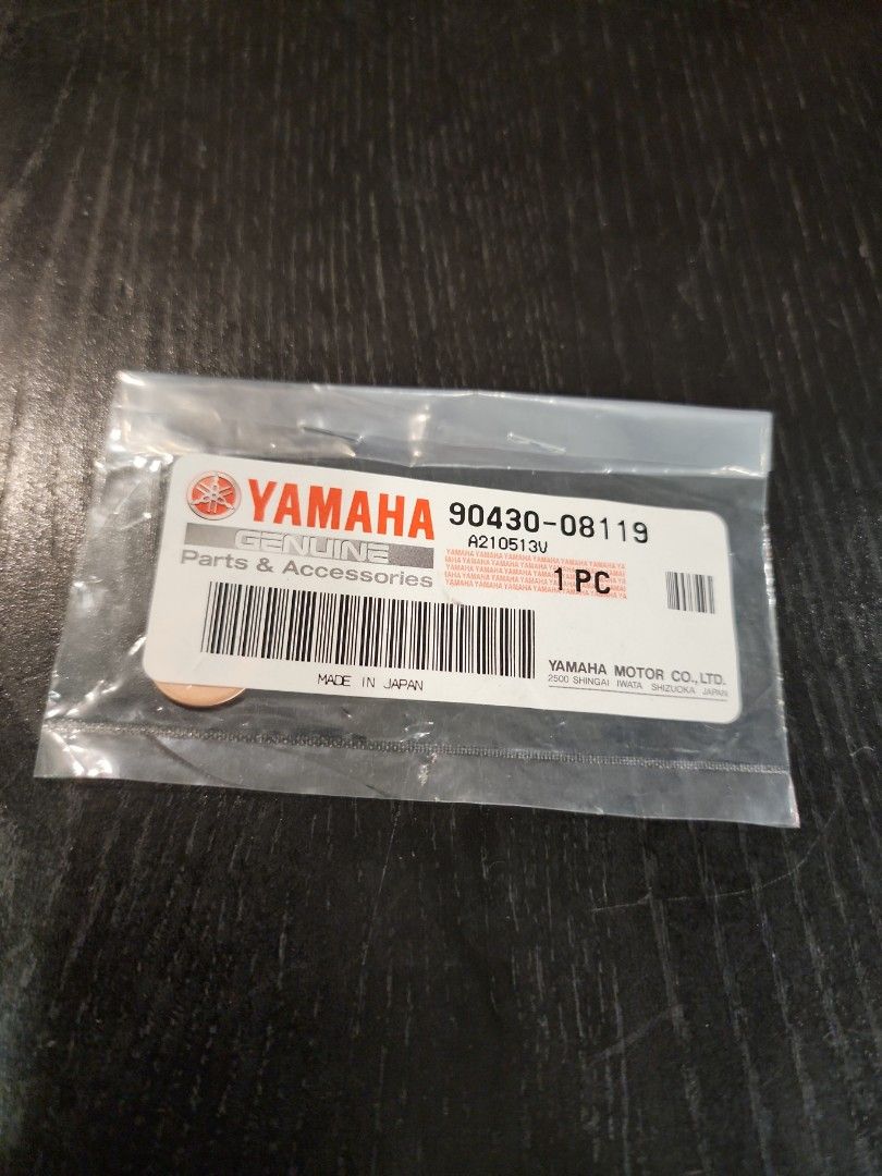 Xmax gear oil drain washer, Motorcycles, Motorcycle Accessories on ...