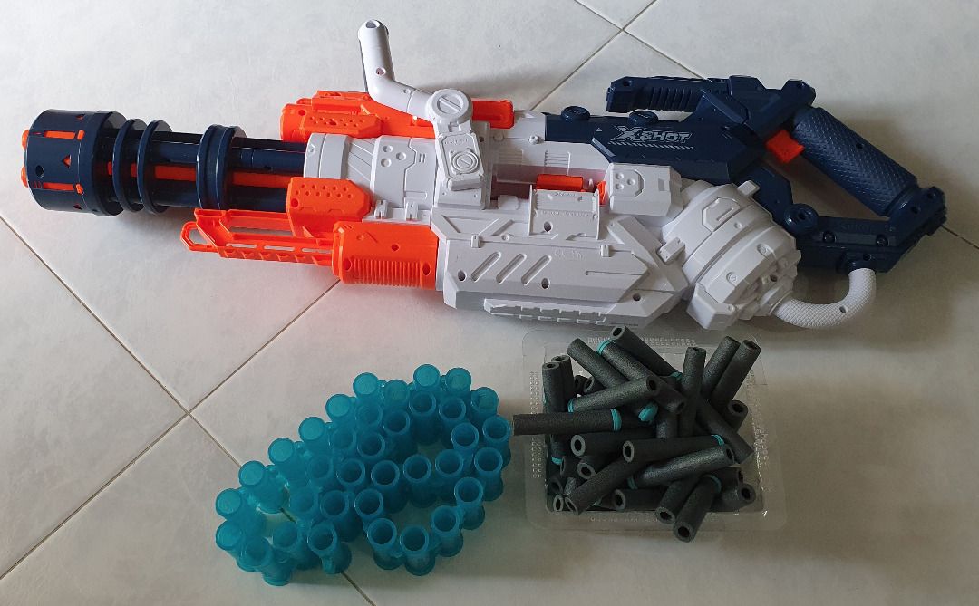 X-shot excel crusher gun / NERF/ DART ZONE/ Toy Gun, Hobbies & Toys ...