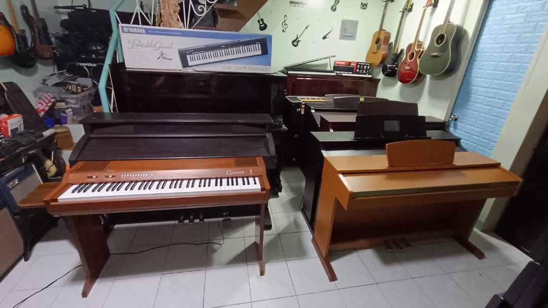 Yamaha clavinova yp30 digital vintage piano on Carousell