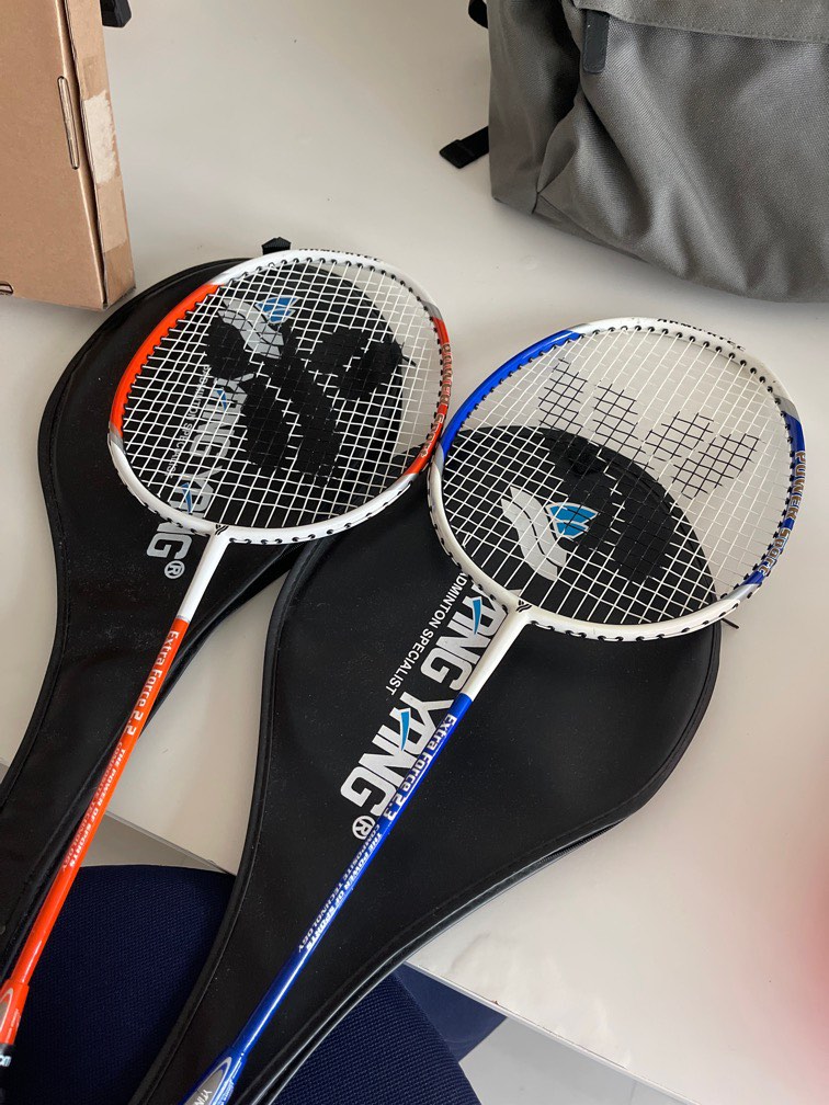 Yang Yang badminton racket, Sports Equipment, Sports & Games, Racket ...