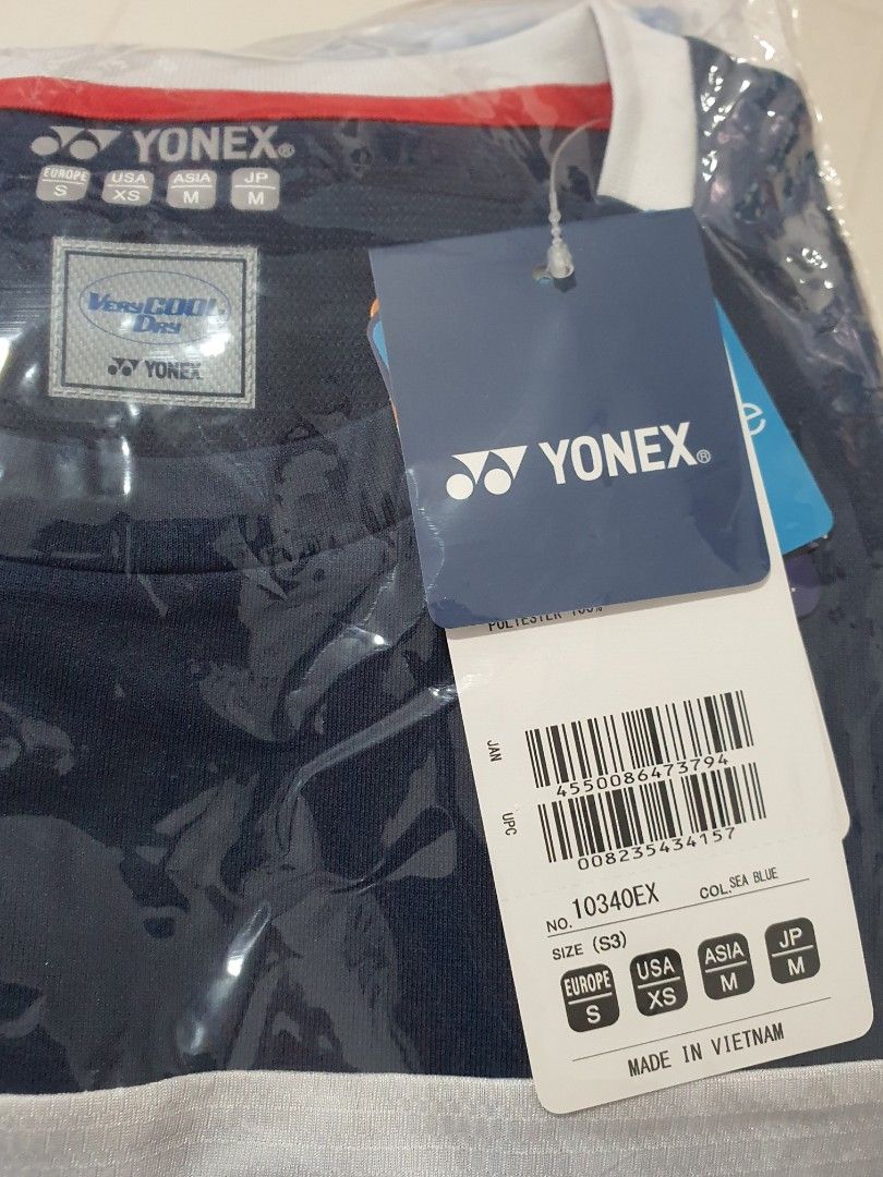 Yonex badminton shirt, Men's Fashion, Tops & Sets, Tshirts & Polo Shirts on Carousell