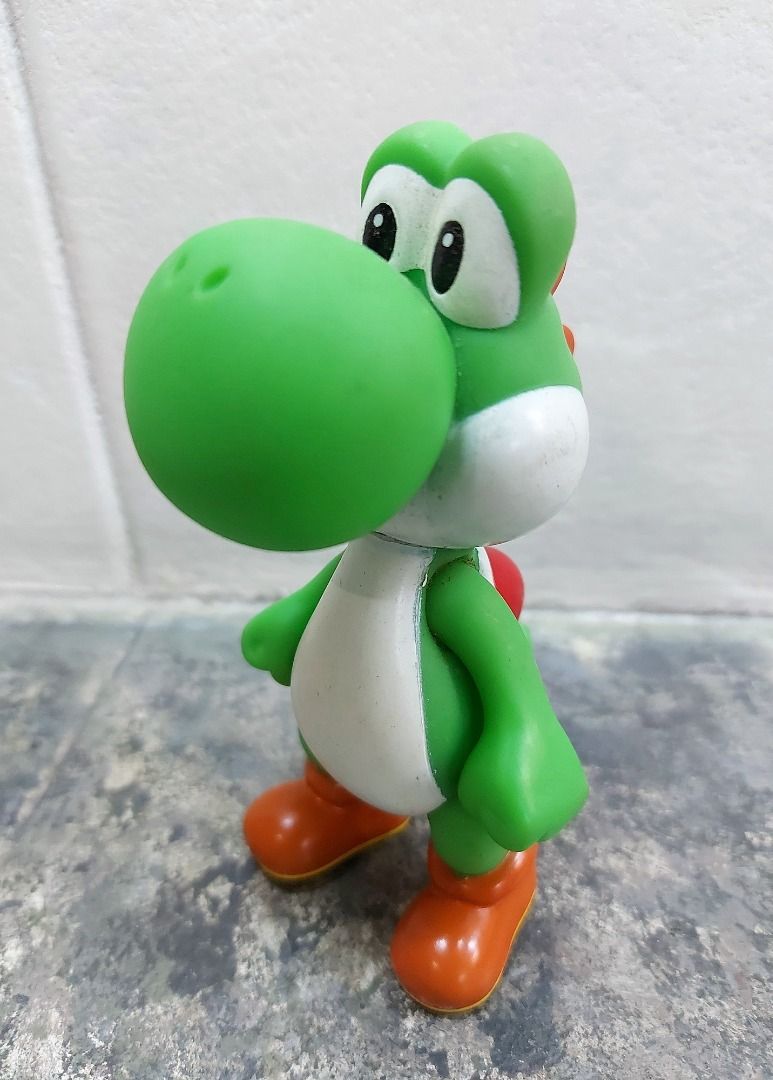 YOSHI - Authentic 20006 Nintendo SUPER MARIO BROS PVC Figure, Hobbies ...