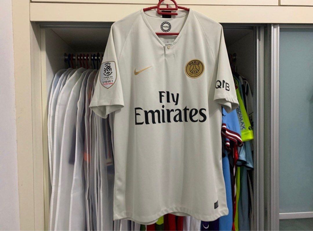 #10 Neymar JR Psg Paris Saint Germain Away 2018/19 soccer/football ...