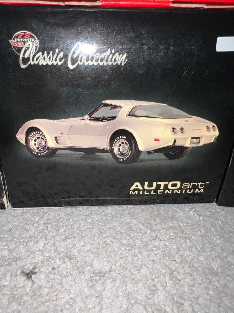 1/18 Autoart Millenium Chevrolet Corvette Stingray, Hobbies & Toys ...