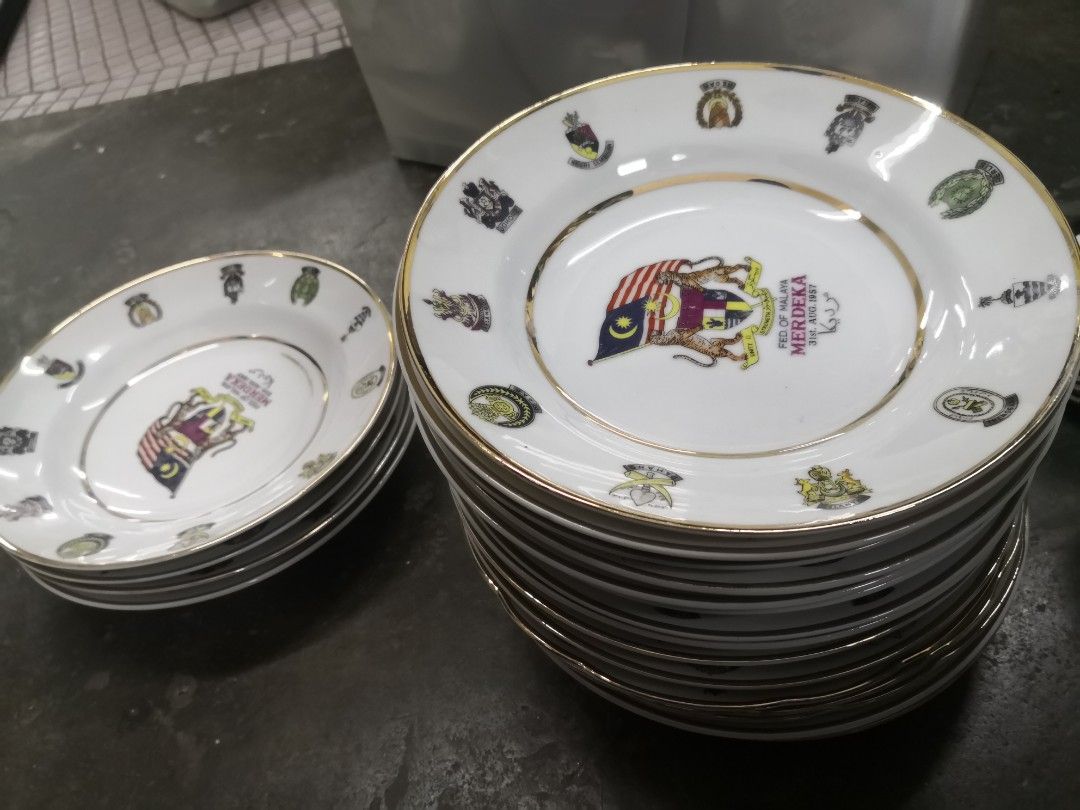 1957 Merdeka Plate, Hobbies & Toys, Collectibles & Memorabilia, Vintage ...