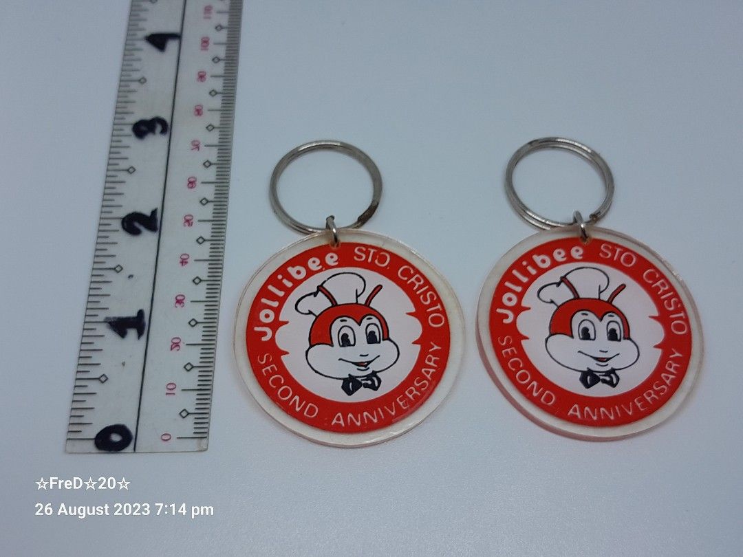 1980s Jollibee Keychain, Hobbies & Toys, Memorabilia & Collectibles ...