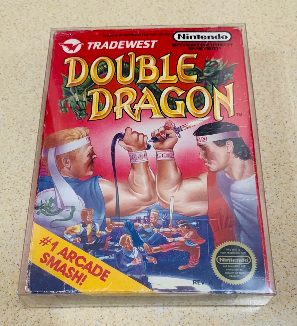 1988 Nintendo NES double dragon 1, Video Gaming, Video Games, Nintendo ...