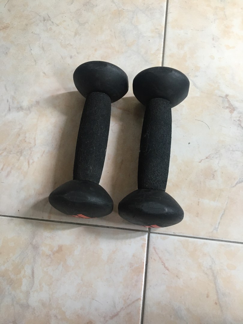 1kg adidas dumbbell, Sports Equipment, Exercise & Fitness, Weights ...