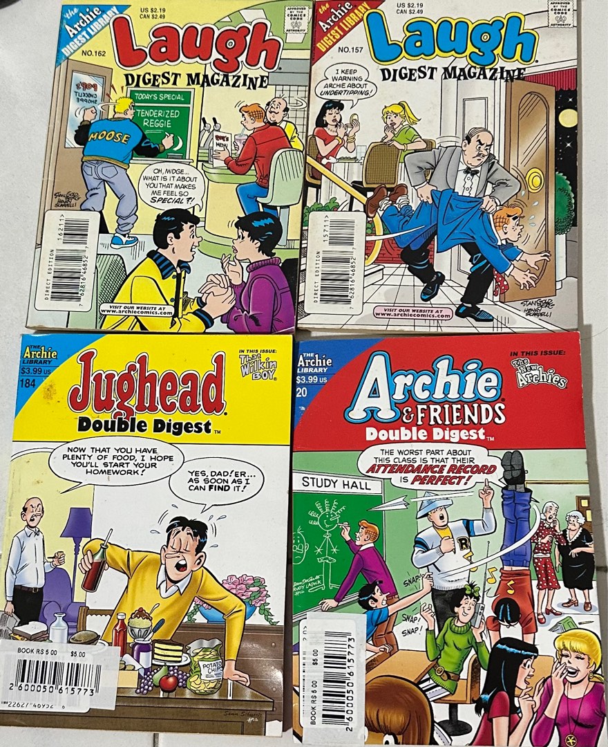 4 Archie Comics, Hobbies & Toys, Books & Magazines, Comics & Manga on ...