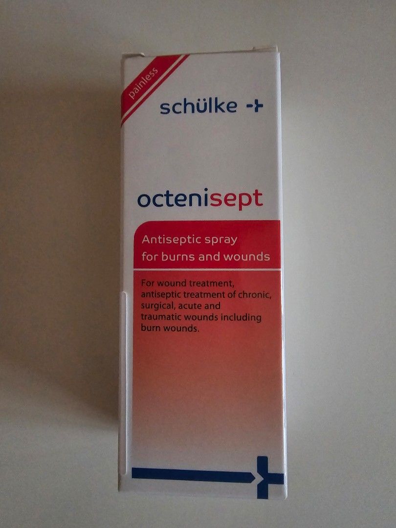 50ml Octenisept antiseptic spray (expiry Apr 2025), Health & Nutrition ...