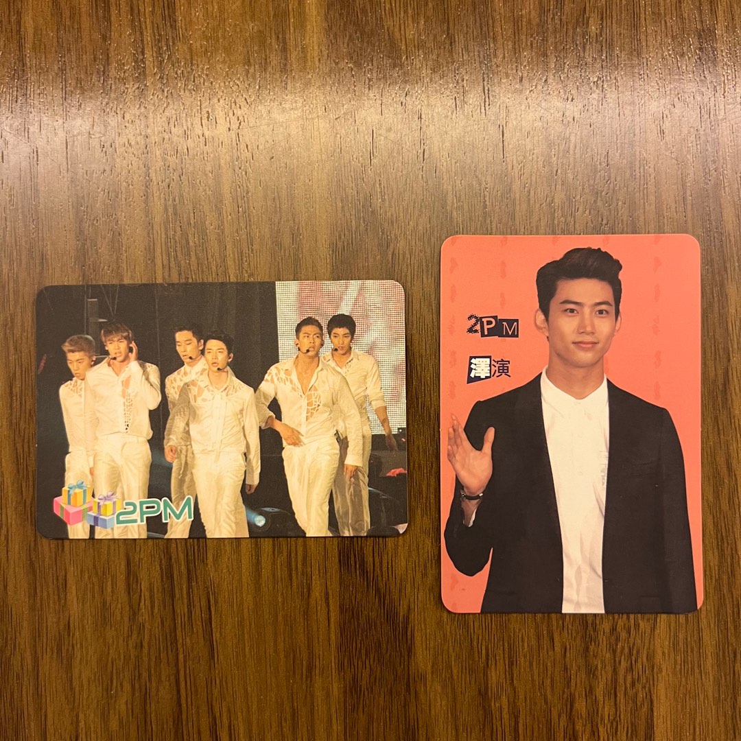 絕版 韓星 2PM yes card yescard 李俊昊 玉澤演 Lee Junho Nichkhun, 興趣及遊戲, 收藏品及紀念品 ...