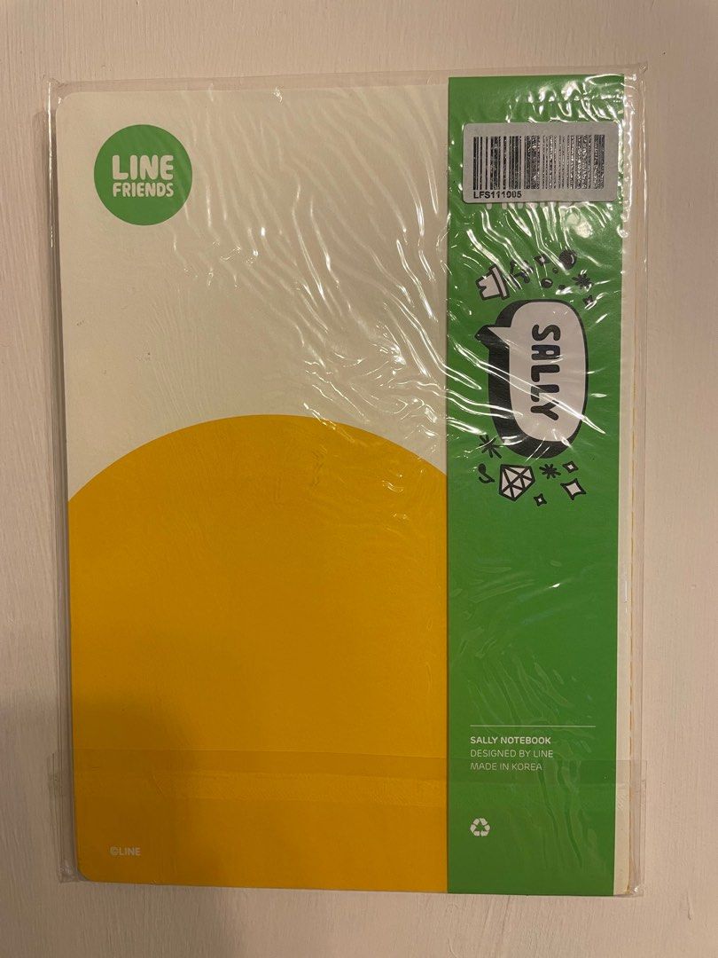 [全新!] [可小議!] Line Friends Sally notebook 筆記簿, 興趣及遊戲, 手作＆自家設計, 文具 ...