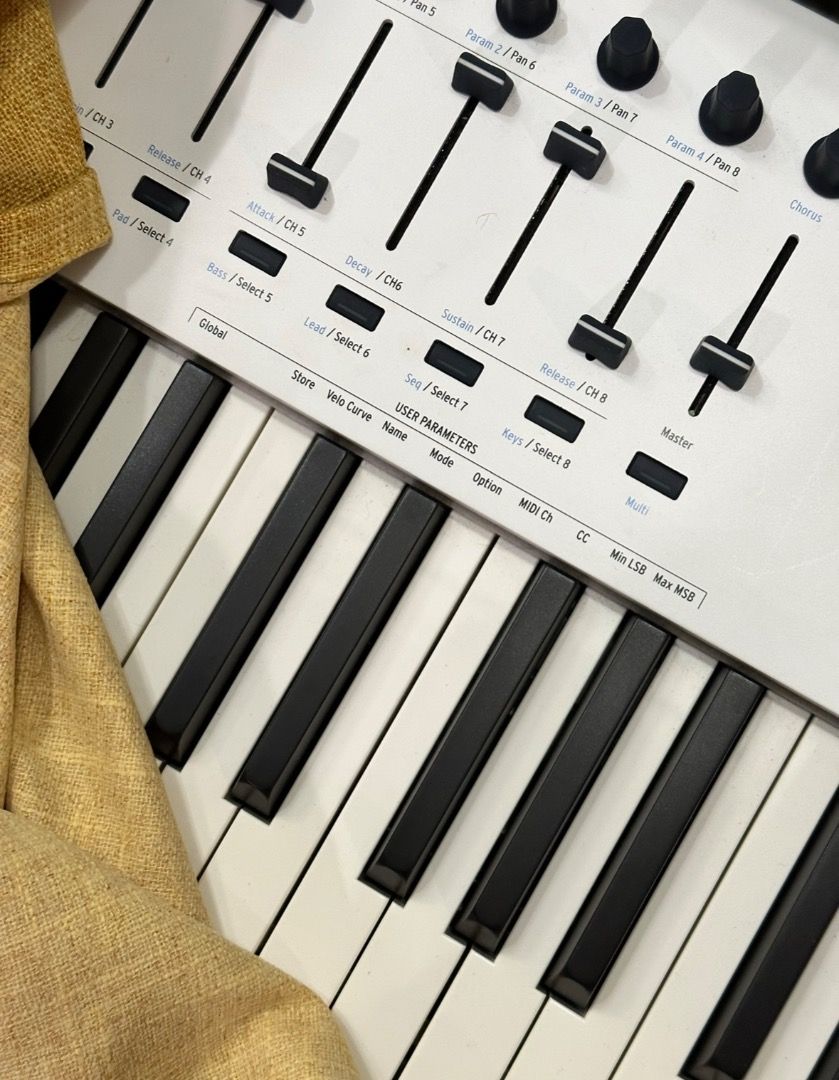 極新淨 Arturia KeyLab 88 MkII 送 琴架 Pedal 連 Software- 88 Keys MIDI ...