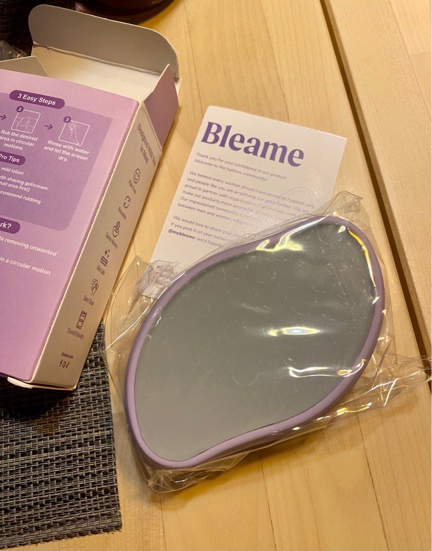 [實物圖] 全新Bleame Crystal Hair Eraser, 美容＆化妝品, 沐浴＆身體護理, 沐浴及身體護理 - 脫毛 ...