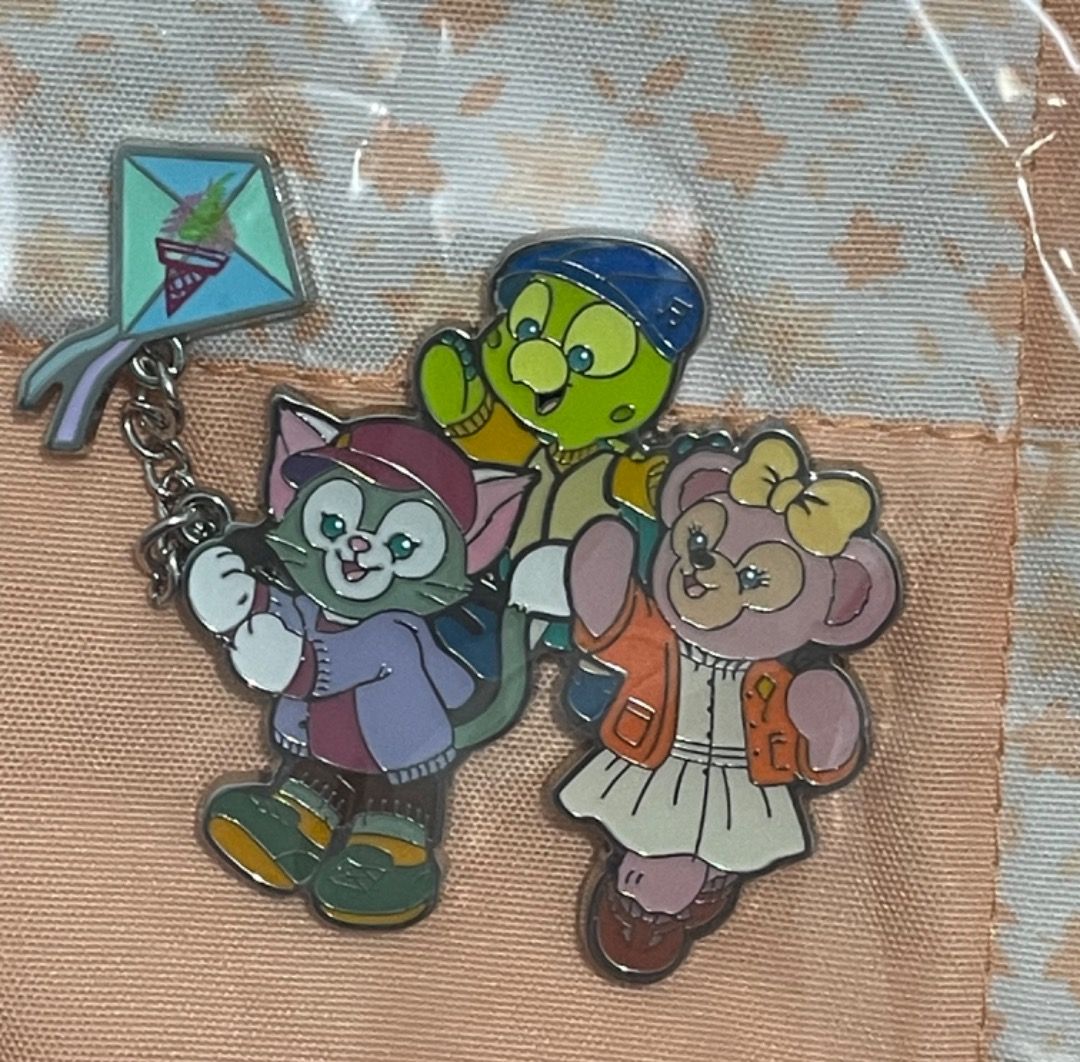 迪士尼徽章 Disney Pin 香港迪士尼 Hong Kong Disneyland 2023 Wishing Kites in the ...