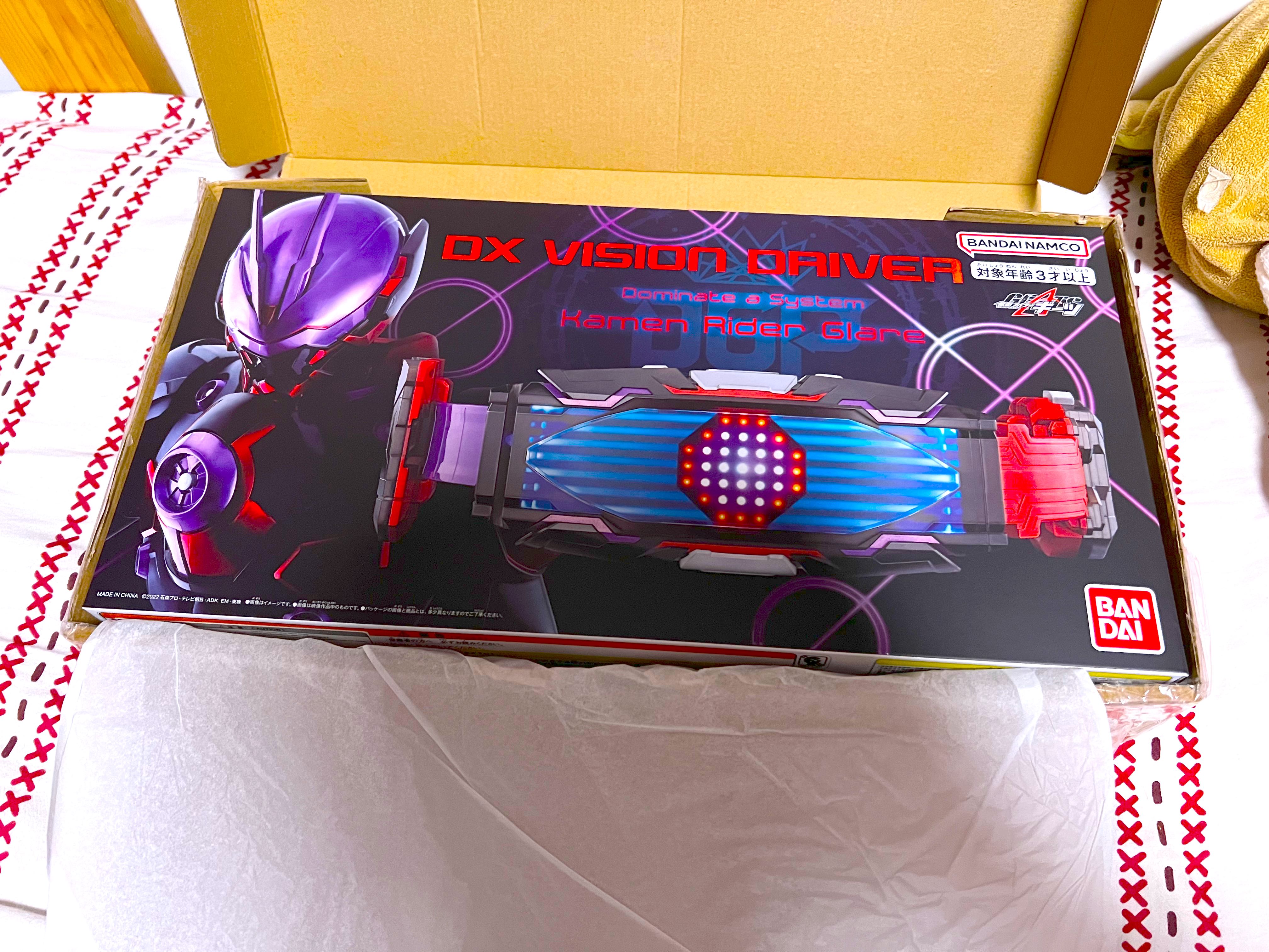 行貨 假面騎士Geats 幪面超人 Kamen Rider Vision Driver 幻視驅動器, 興趣及遊戲, 玩具 & 遊戲類 ...