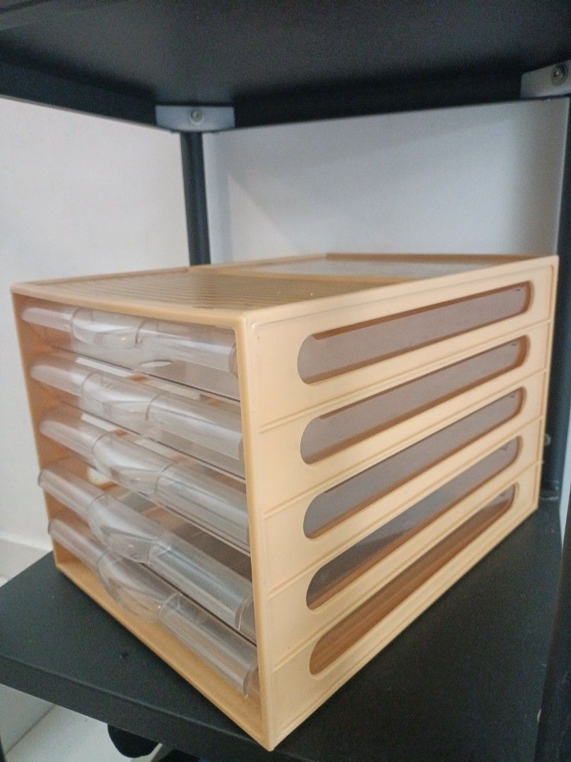 A4 Size - 5 Tier Document Drawer, Furniture & Home Living, Home ...