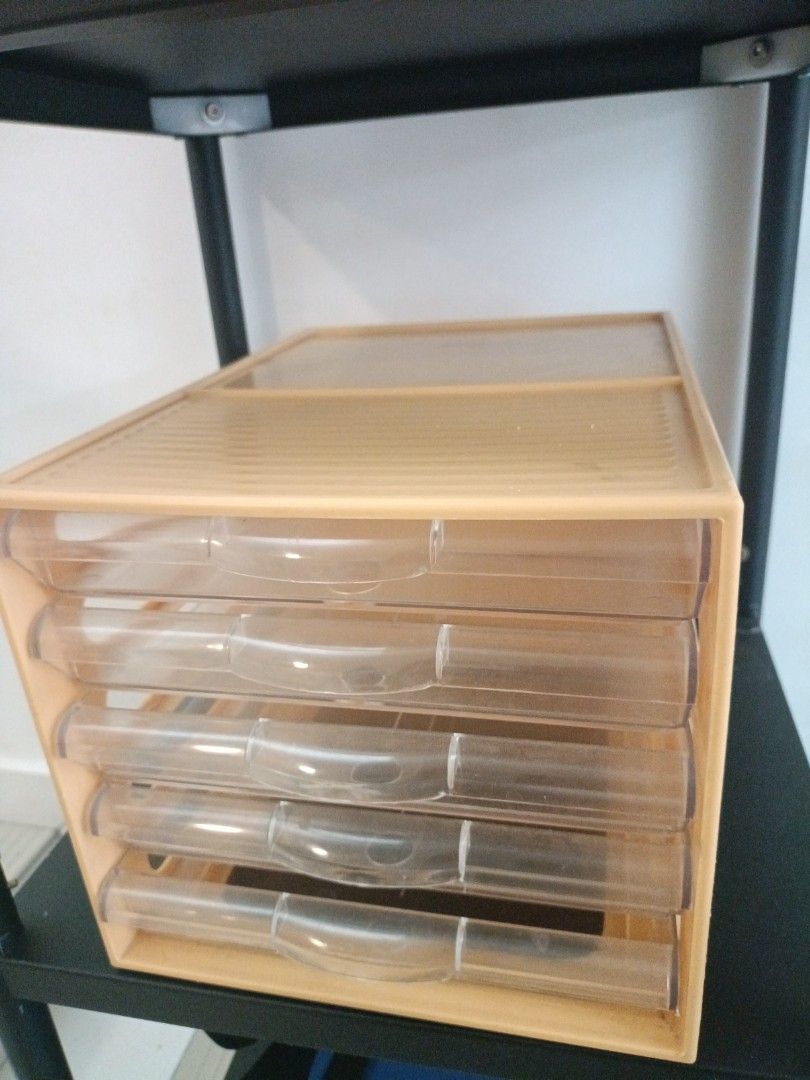 A4 Size - 5 Tier Document Drawer, Furniture & Home Living, Home ...