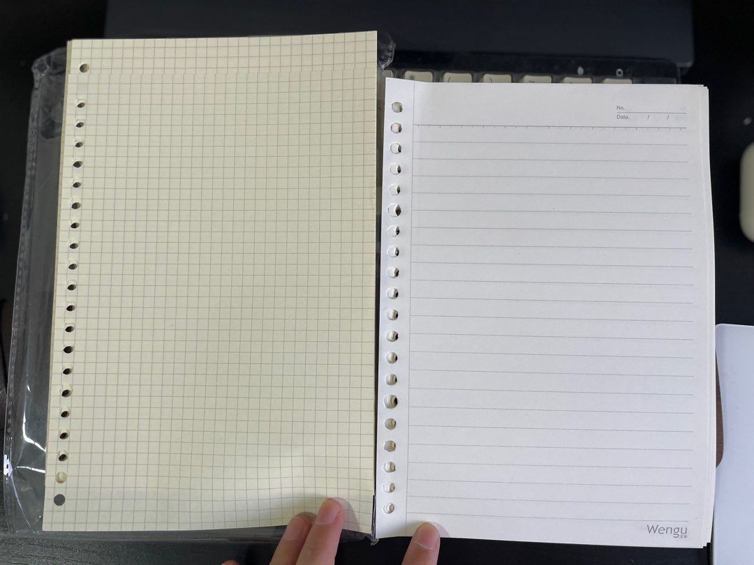 A5 Loose Leaf Refill Paper, Hobbies & Toys, Stationery & Craft ...