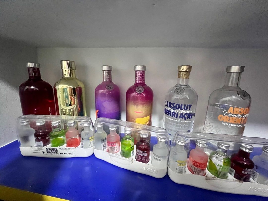 Absolute Vodka, Food & Drinks, Beverages on Carousell
